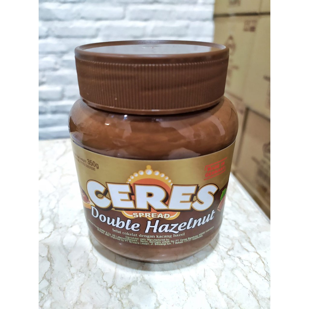 Jual CERES Spread Double Hazelnut 350 gram - Selai Ceres Hazelnut ...