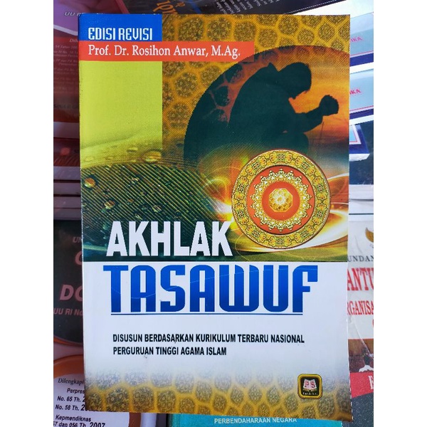 Jual Buku Akhlak Dan Tasawuf Akhlak Tasawuf Edisi Revisi Rosihon