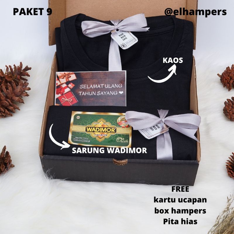 Jual Hampers Cowo kekinian/ Kado ulang tahun cowo/ Kado sempro ...