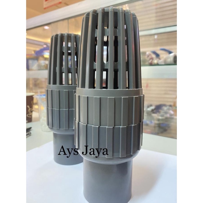 Jual Foot Valve / Saringan / Foot Klep Pvc Drat 1 1/2 " Inchi | Shopee ...