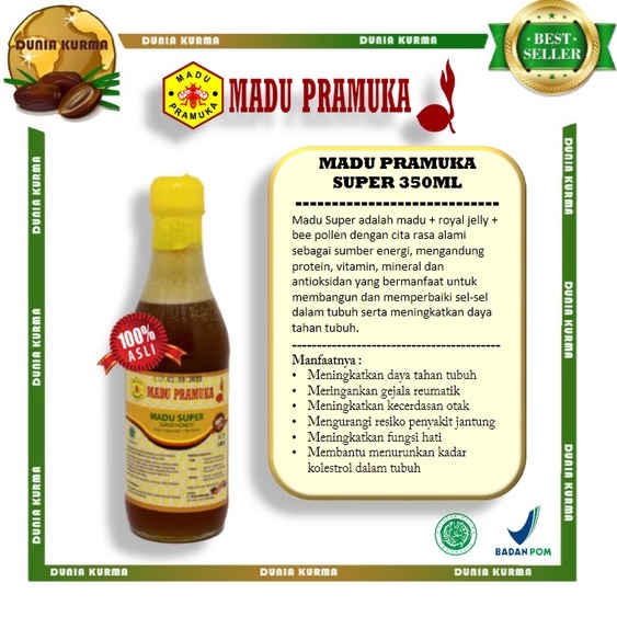 Jual MADU PRAMUKA SUPER 350ml | Shopee Indonesia