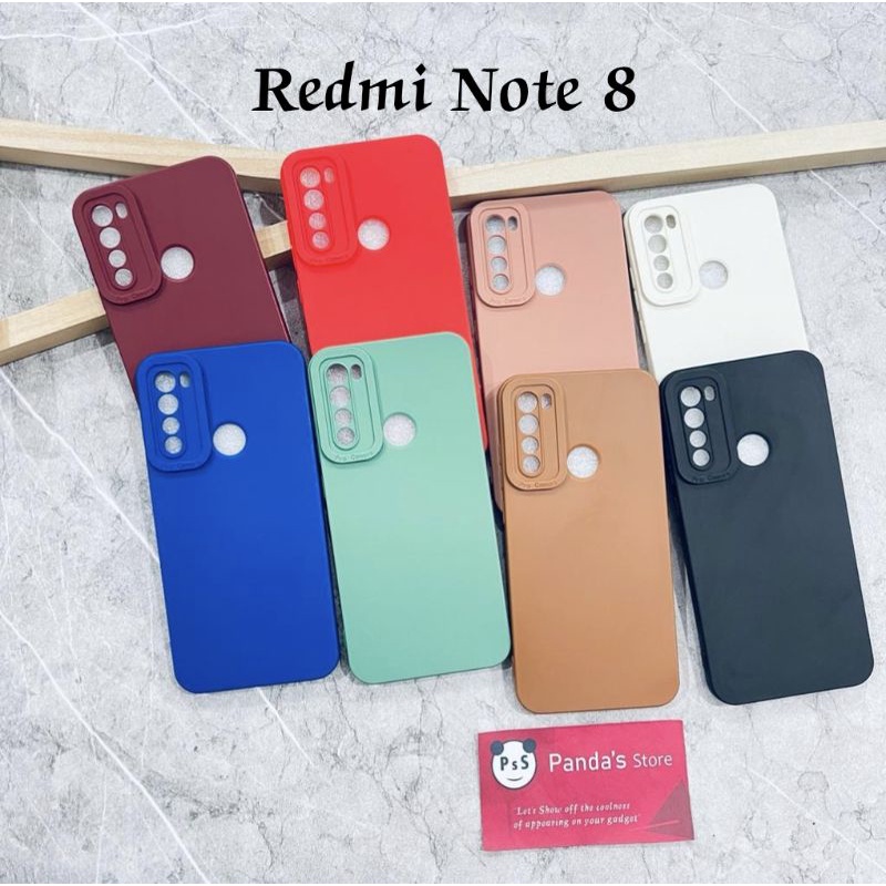 Jual Softcase Pro Camera Redmi Note 8 Candy Case Full Color 3D Silikon ...