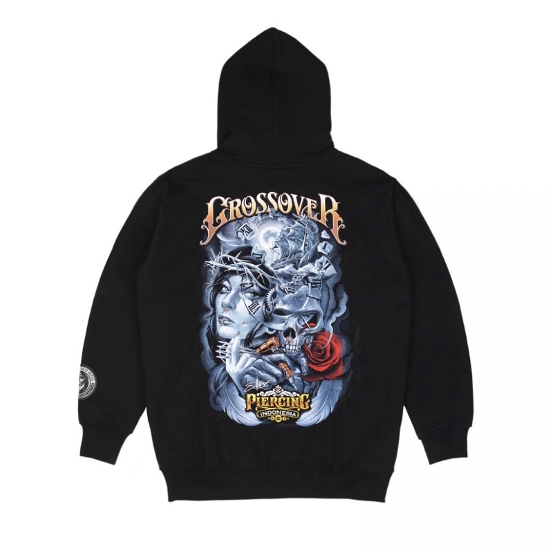Jual Hoodie Crossover Piercing indonesia | Shopee Indonesia