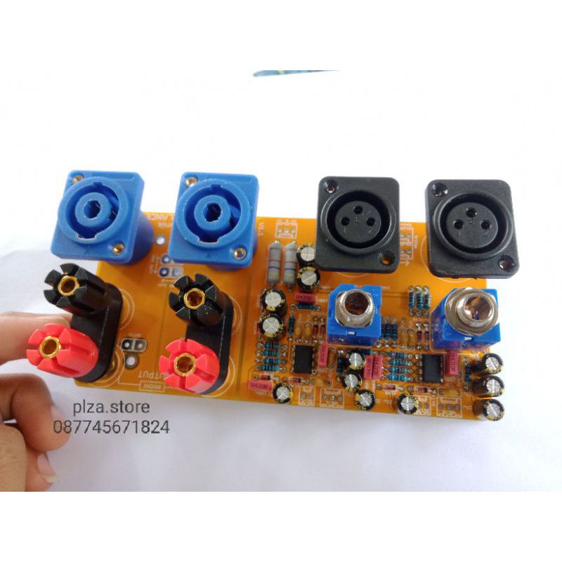 Jual Kit Panel belakang power amplifier Ca5 Ca10 Ca20 Ca30 input ...