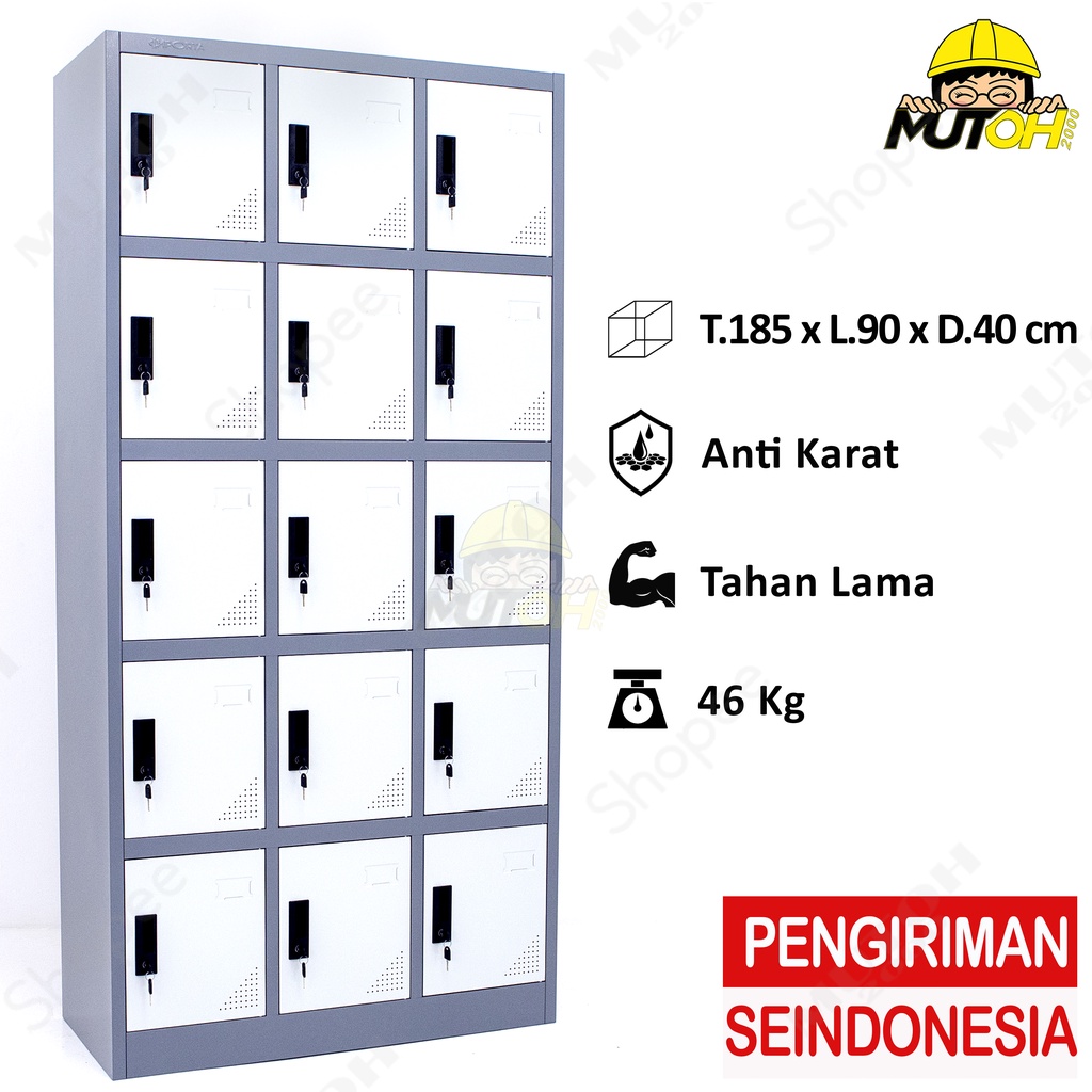 Jual Loker besi Locker Besi 15 Pintu - LC315 | Shopee Indonesia
