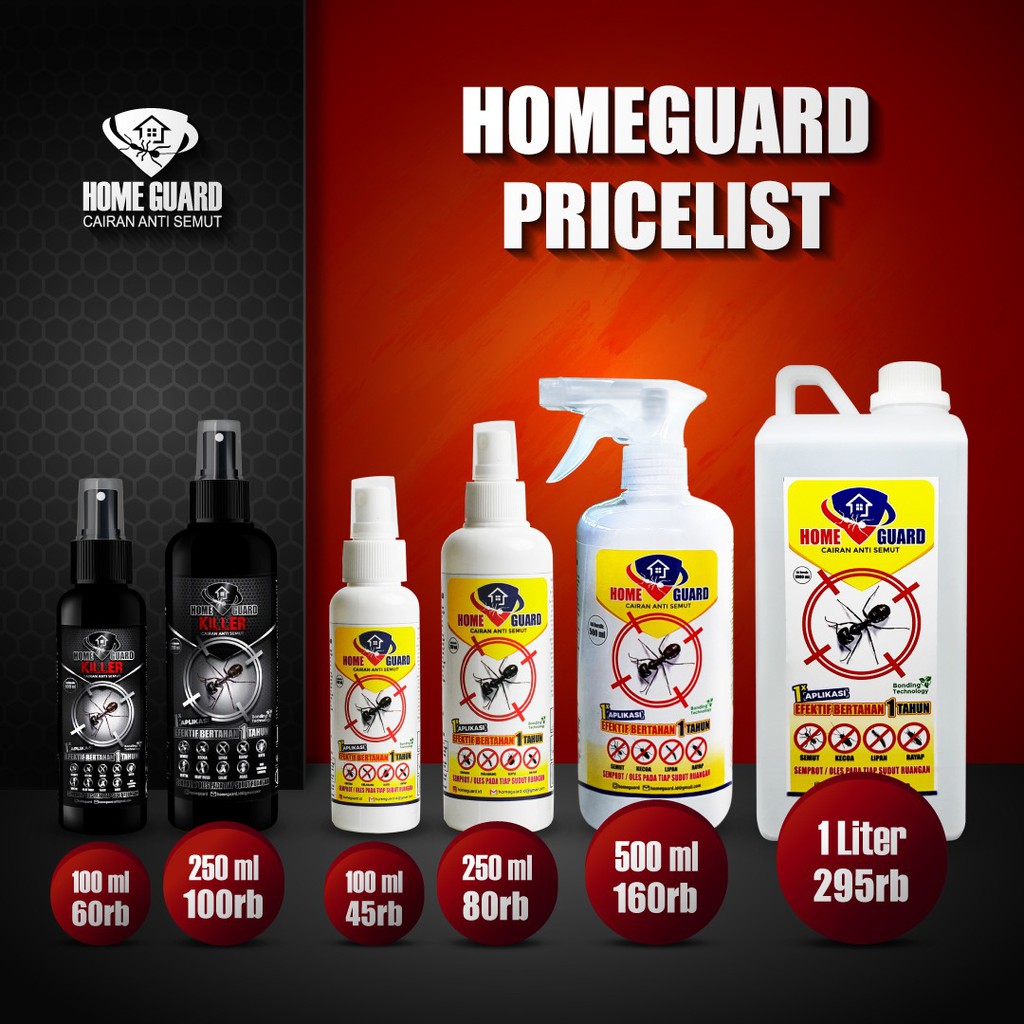 Jual Insect killer/ home guard cairan anti semut 100ml/250ml/500ml/1 ...