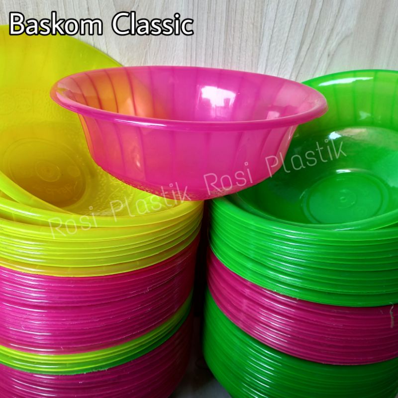 Jual Baskom Nasi Hajatan Bagus / Besek Plastik / Waskom serbaguna ...