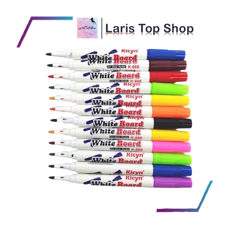 Jual Spidol Warna Ajaib isi 12 Pcs / Spidol Papan Tulis Whiteboard ... Jual Spidol Warna Ajaib isi 12 Pcs / Spidol Papan Tulis Whiteboard ...