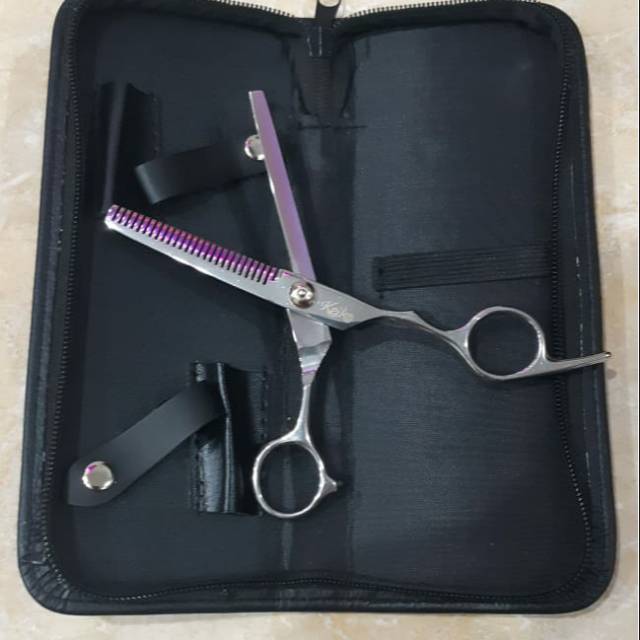 Jual Gunting/Potong/Penipis Rambut Sasak Bulu Kucing/Anjing 5.5inch ...