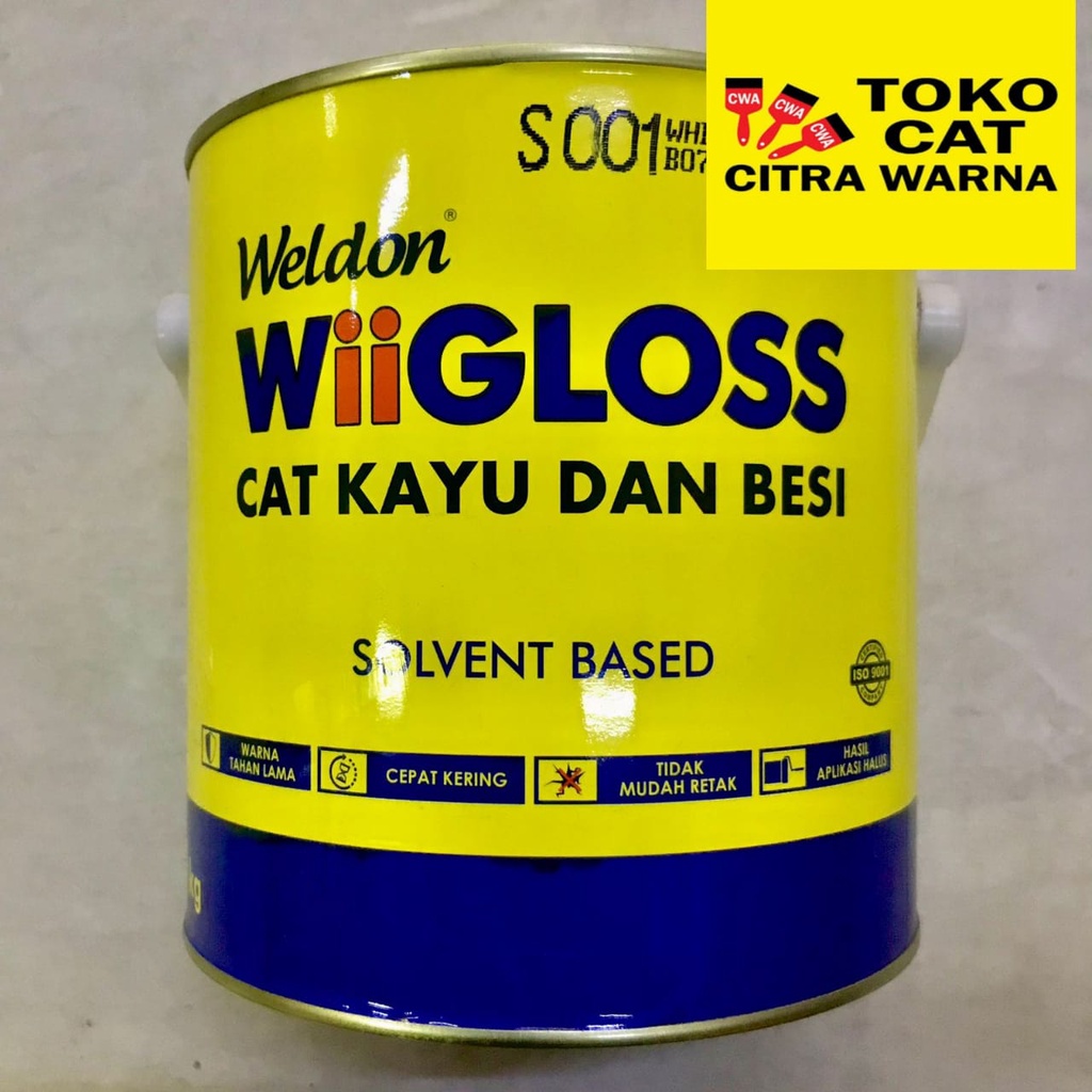 Jual Cat Kayu Besi Wiigloss 2.5 kg | Shopee Indonesia