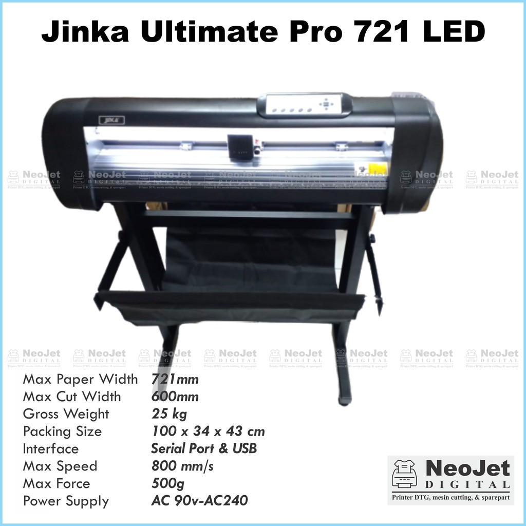 Jual Mesin Cutting Sticker Jinka Ultimate Pro 721 LED | Shopee Indonesia