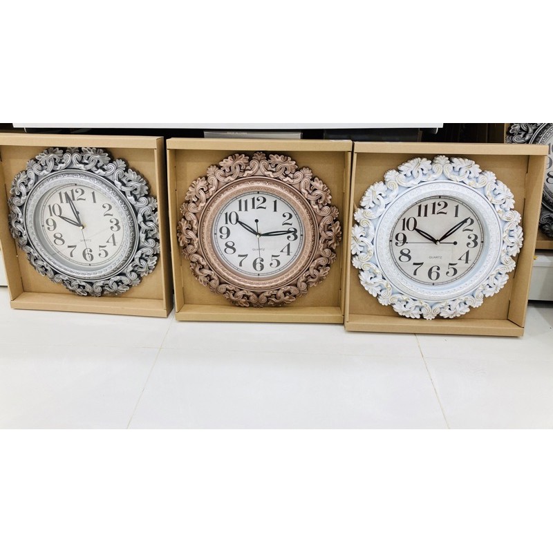 Jual wall decoration / jam & kaca / jam dinding classic / jam dinding ...