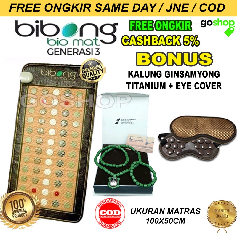 Jual BIBONG BIO MAT Matras Kesehatan GEN 3 MADE IN KOREA | Shopee Indonesia