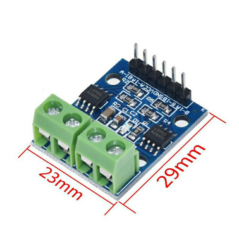 Jual driver motor L9110S H-bridge Stepper Motor Dual DC motor Driver ...