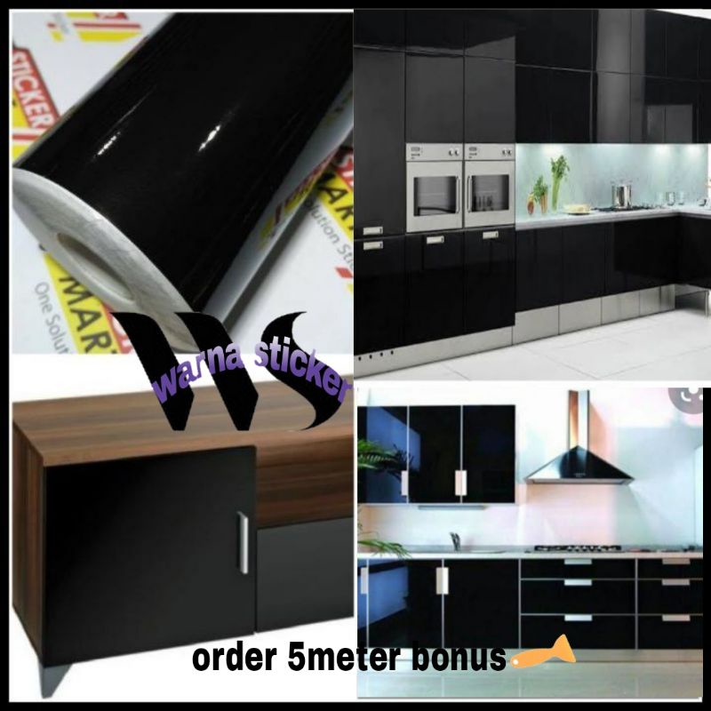Jual WALL STIKER LEMARI MEJA DAPUR KICENSET WALLPEPER LEMARI MEJA DAPUR ...