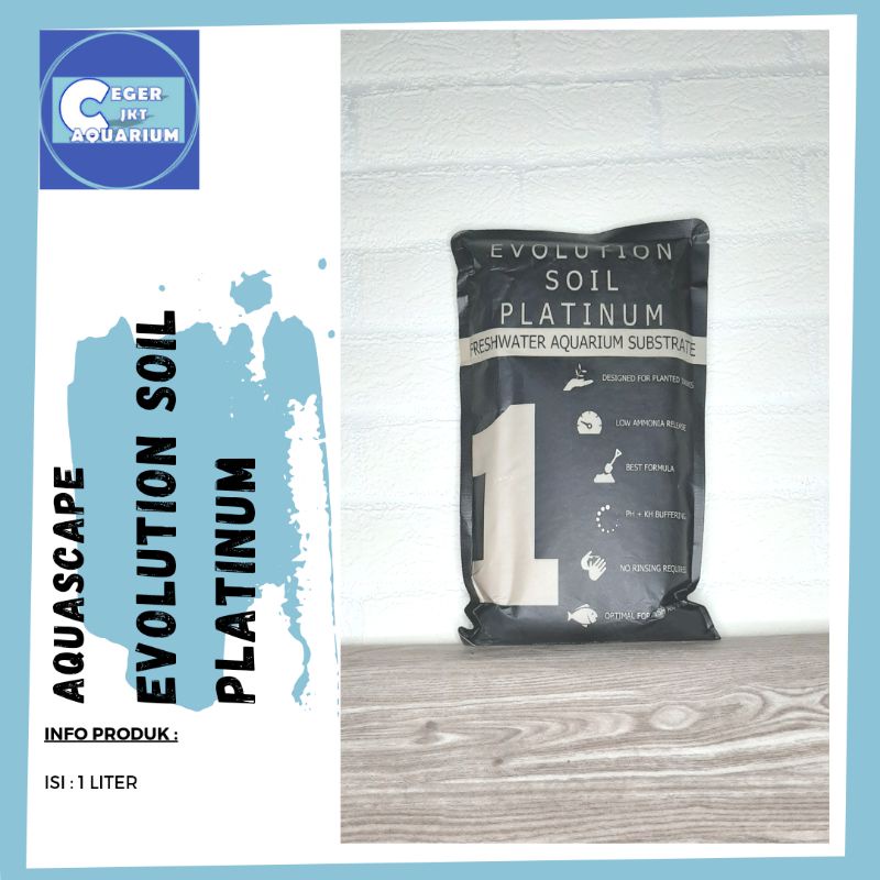 Jual Evolution Soil Platinum Aquascape 1L | Shopee Indonesia