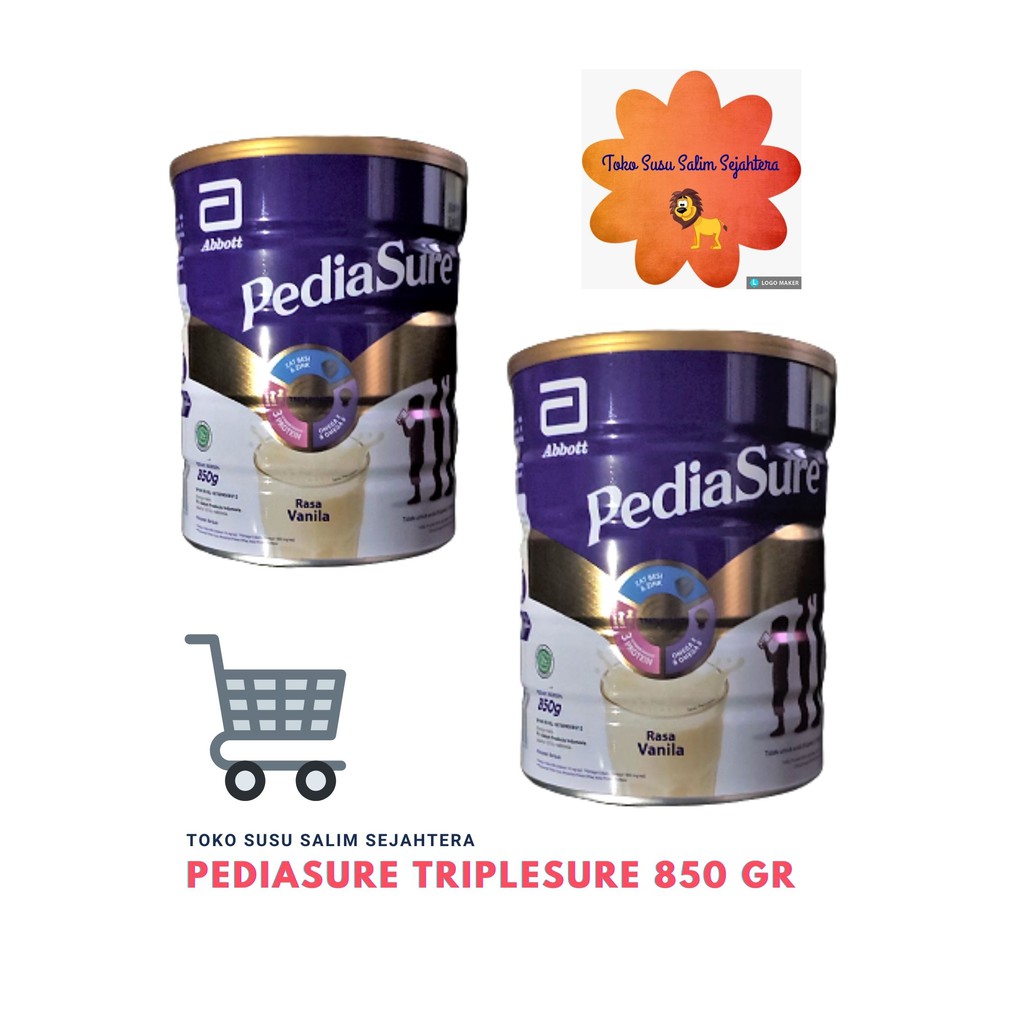 Jual Pediasure Triplesure Vanila 850gr / Toko Salim Sidoarjo | Shopee Indonesia