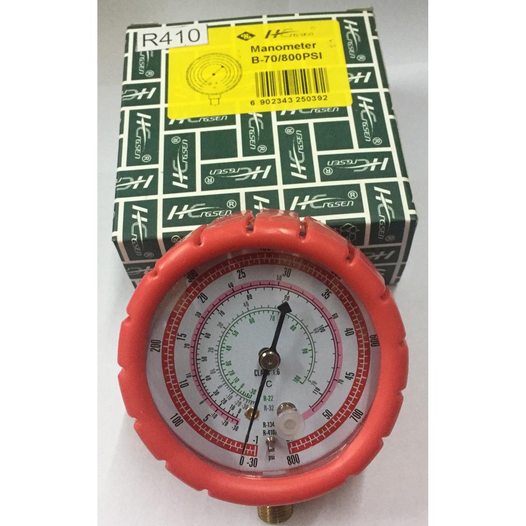Jual Meteran Manifold High R22 & R410A | Pressure Gauge | Manometer Freon | Shopee Indonesia