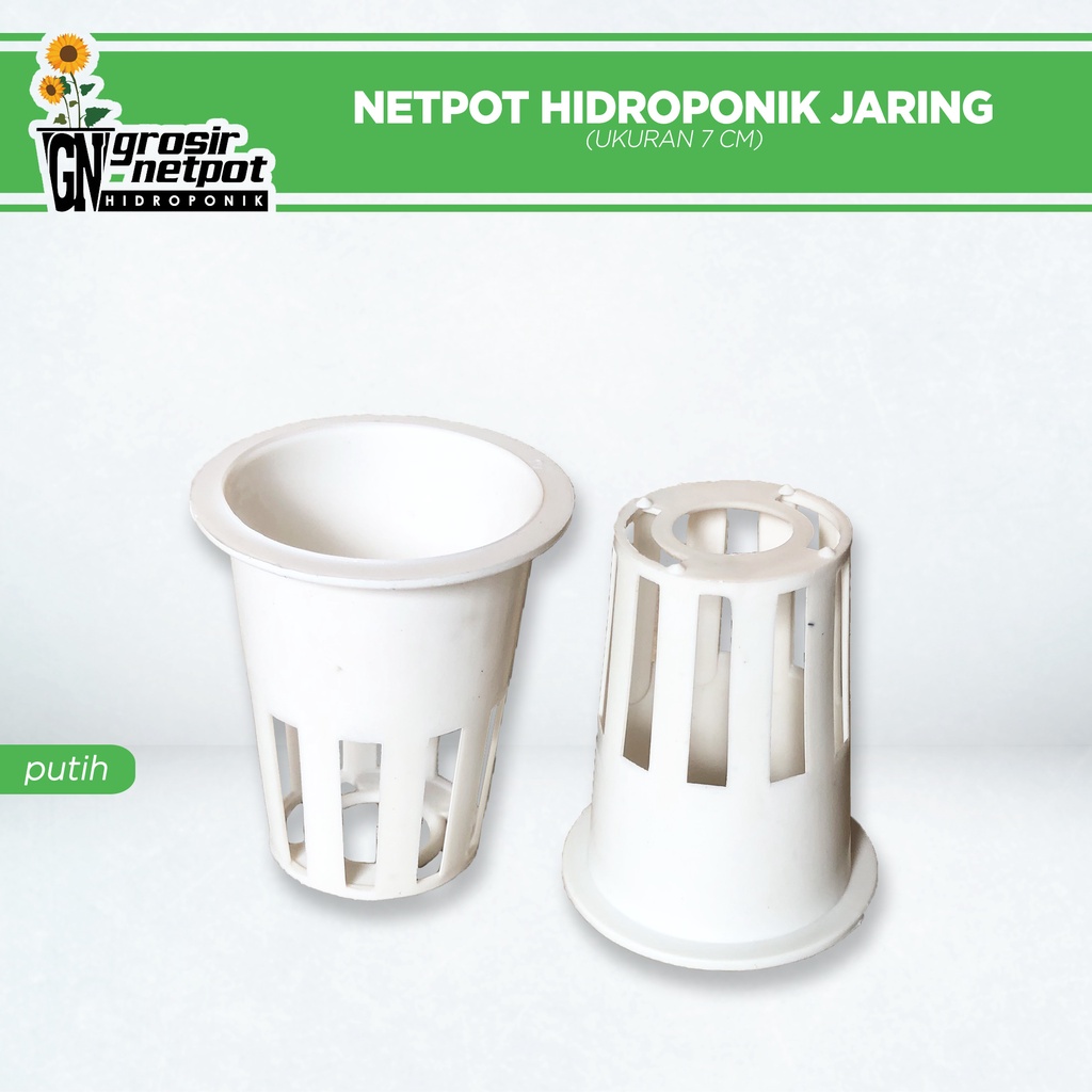 Jual Netpot Hidroponik Jaring 7 cm / Pot Hidroponik / Netpot Murah ...