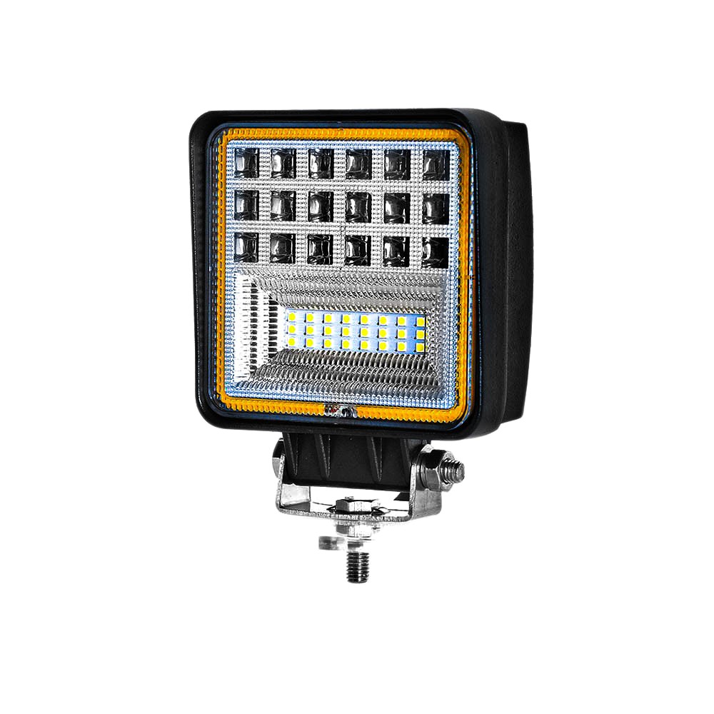 Jual Lampu Led Kotak Work Light 126 Watt 12/24 Volt Tebal 5 cm | Shopee ...