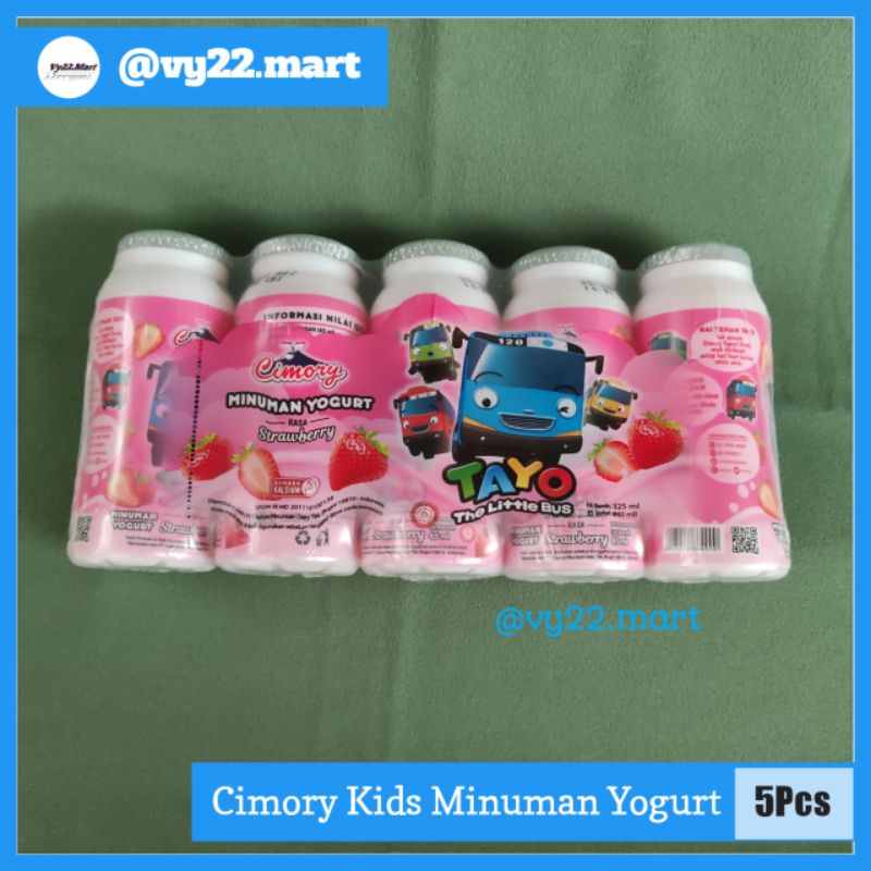 Jual Cimory Kids Susu Yogurt Drink 70ml botol kecil 1Pak = 5Pcs | Shopee Indonesia