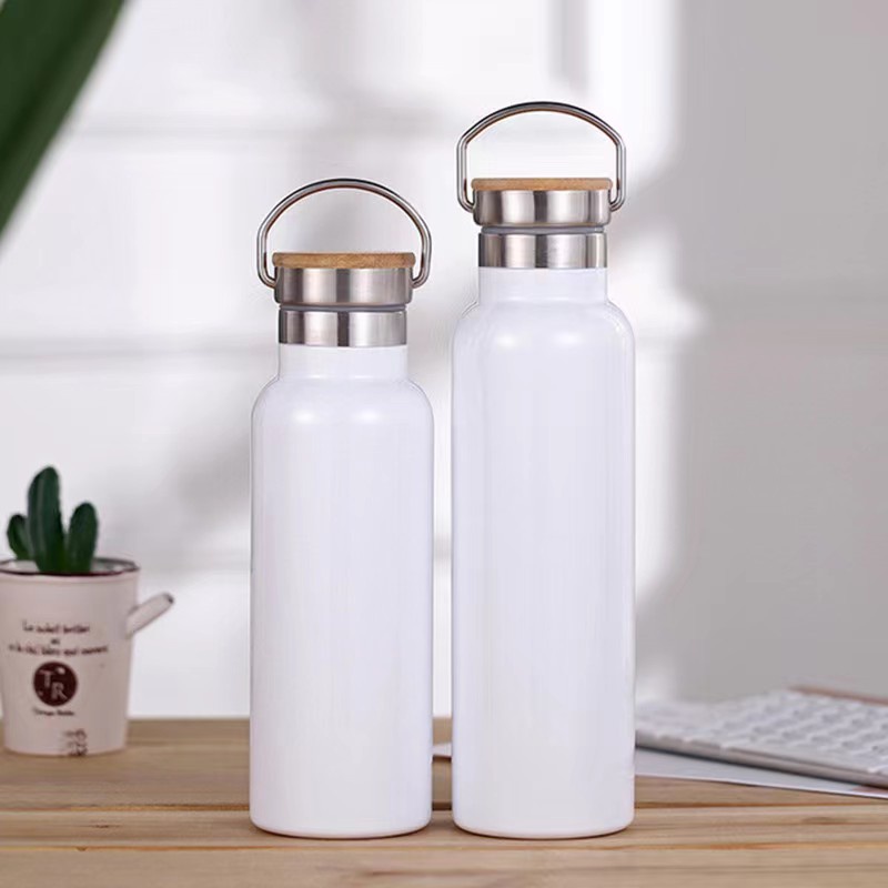 Jual Termos Botol Minum Polos Tutup Kayu I Termos Stainless Steel ...