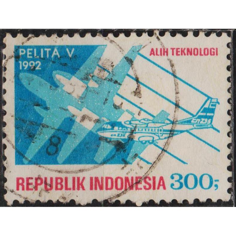Jual Perangko Filateli 11193 - Indonesia VFU 1v 01.04.1992 The 4th Year ...