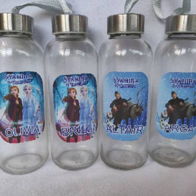 Jual Souvenir botol kaca 16cm wedding pernikahan ultah lamaran tunangan ...