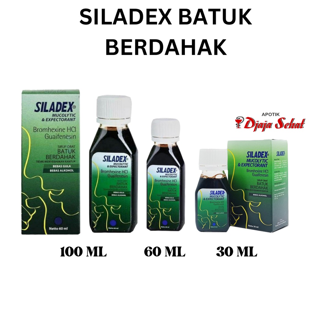 Jual SILADEX BATUK BERDAHAK 30,60,100 ML | Shopee Indonesia