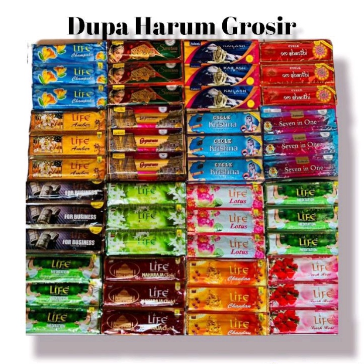 Jual Dupa Hio Life, Tulasi dan Cycle Rentengan | Shopee Indonesia