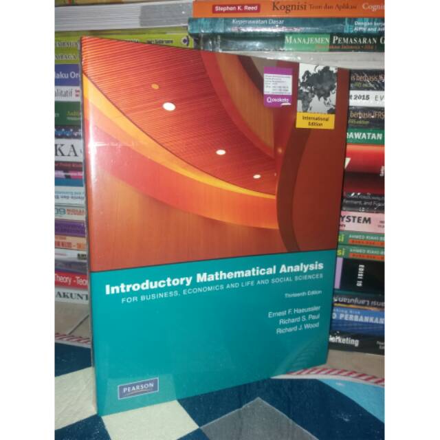 Jual Introductory mathematical analysis, for business . | Shopee Indonesia