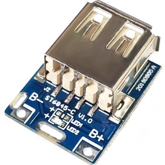 Jual Modul Powerbank Kit Module Power Bank 5v 1A Charger 18560 Charging ...