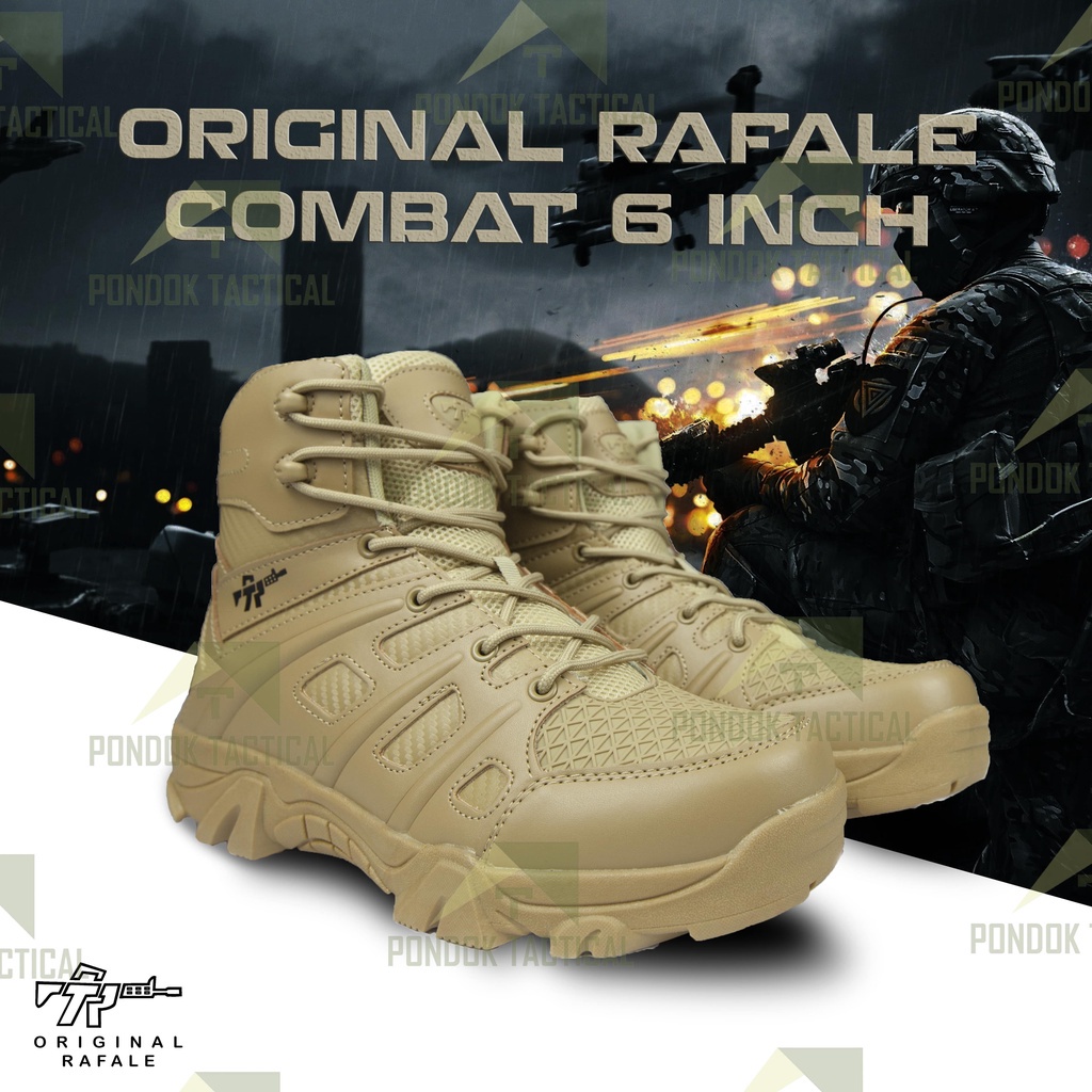 Jual Sepatu Original Rafale Combat 6 Inch Gurun / Sepatu Tactical ...