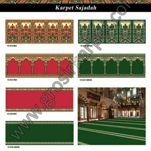 Jual Karpet Masjid Medeena / Roll 1,07x5,7mtr (Harga Grosir) | Shopee Indonesia