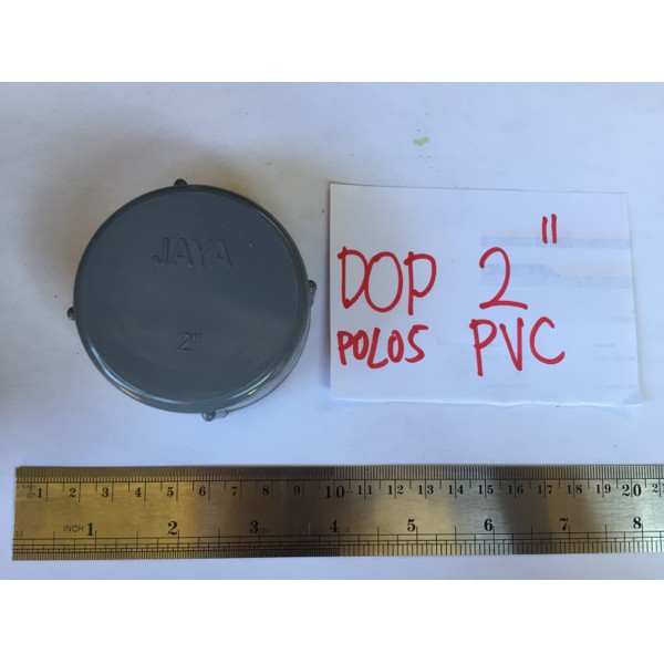 Jual dop 2" dim inch pvc polos sambungan pipa MURAH | Shopee Indonesia