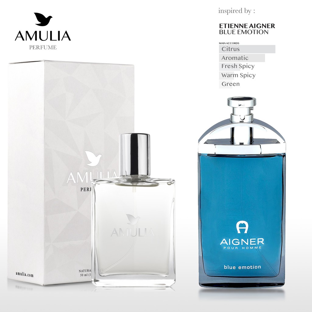 Jual Parfum Aigner Blue Emotion (Inspirasi) | Shopee Indonesia