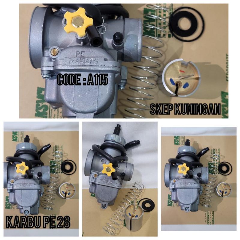 Jual Karburator KEIHIN PE 28 A115 Karbu Carburator Pe28 Karburator Universal A115 CH29 | Shopee ...