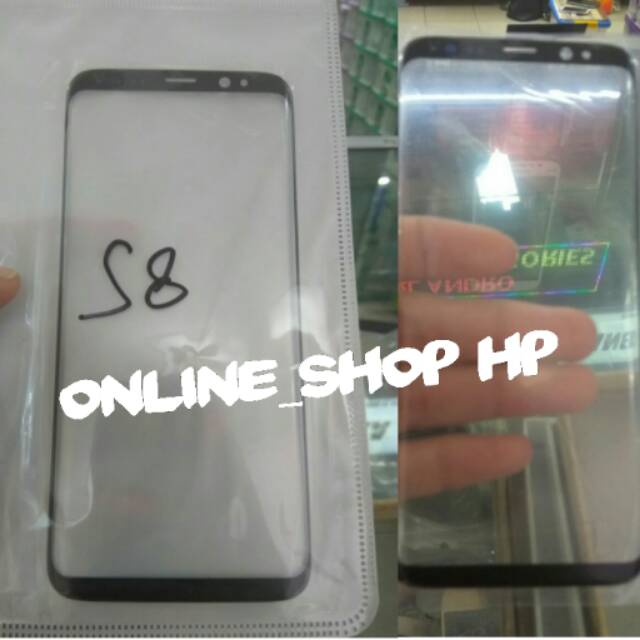 Jual kaca lcd samsung s8 kaca digitizer gorila glass lcd kaca lcd ...