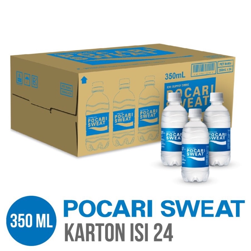 Jual Pocari Sweat Botol ( 1 karton isi 24 x @ 350ml ) | Shopee Indonesia