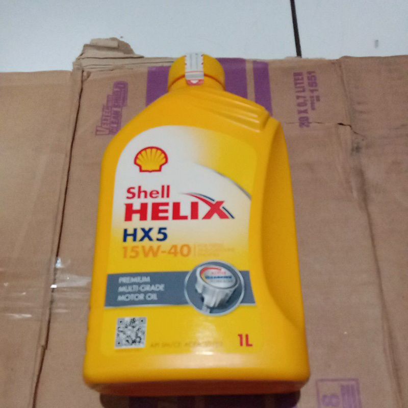 Jual OLI SHELL HELIX HX5 ASLI ISI 1LITER ORIGINAL SHELL | Shopee Indonesia
