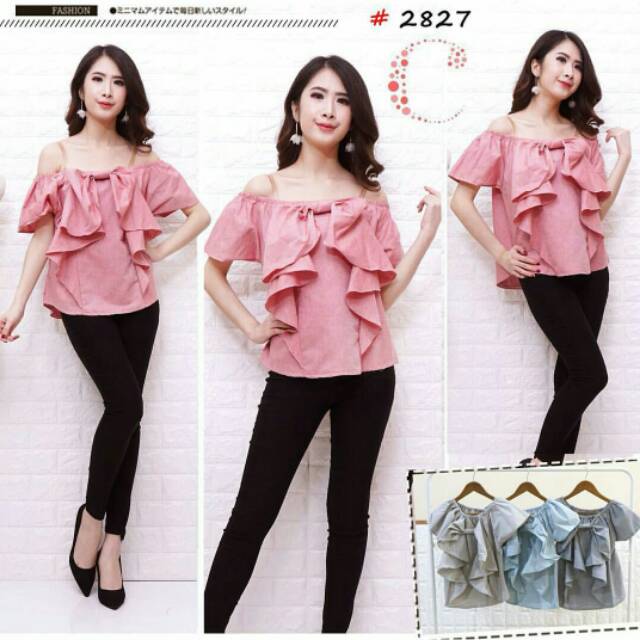 Jual Sabrina top 2827 CL | Shopee Indonesia