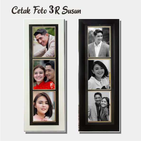 Jual CETAK FOTO + FRAME UKURAN 3R SUSUN | Shopee Indonesia