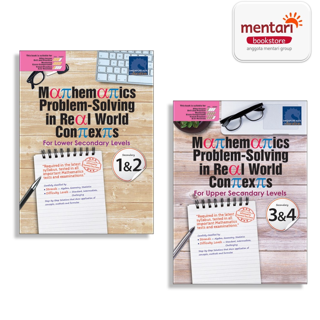 Jual Buku Latihan Matematika SMP ** Mathematics Problem Solving in Real World Contexts For ...