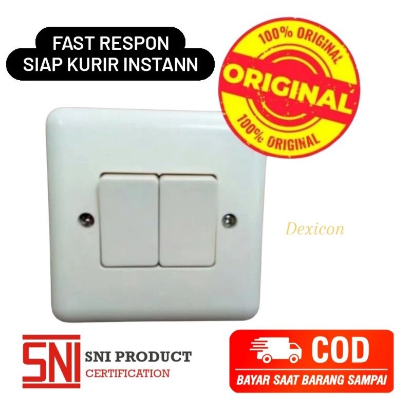 Jual Inbow saklar seri/saklar murah/saklar seri dexicon/saklar SNI/jual ...