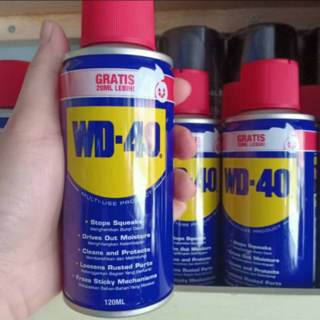 Jual WD40 WD 40 Pelumas dan Anti Karat WD-40 Ukuran 120 ml - 191ml - 333 ml (silakan pilih di ...