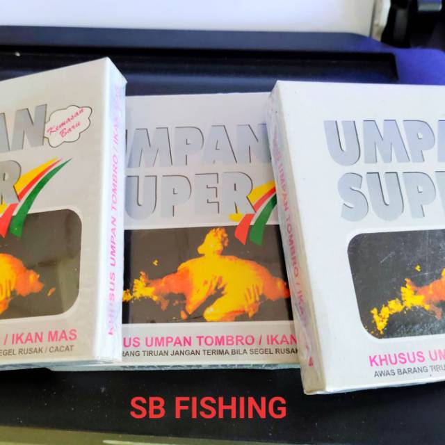 Jual umpan ikan mas tombro putih kotak - umpan pancing cocok untuk ...