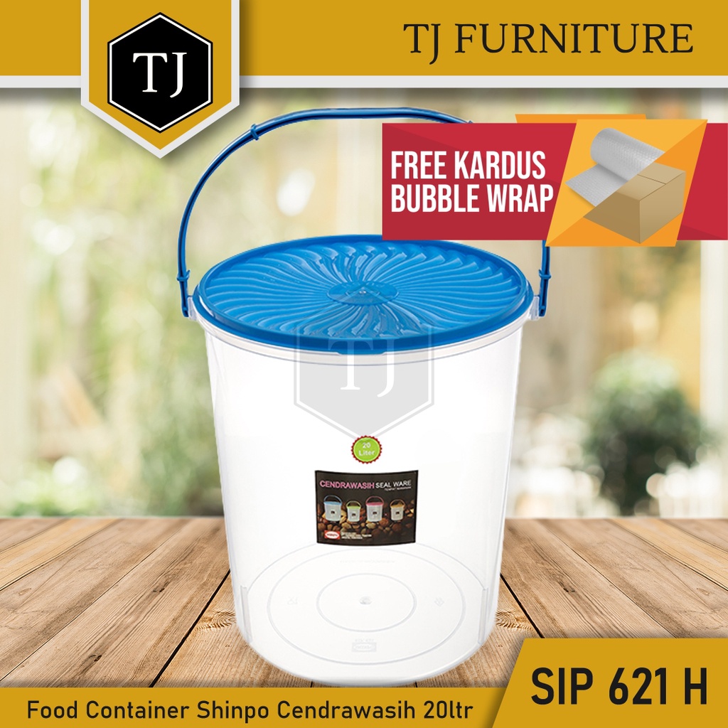 Jual Shinpo Food Container Cendrawasih 20 ltr / Kontener Silinder ...