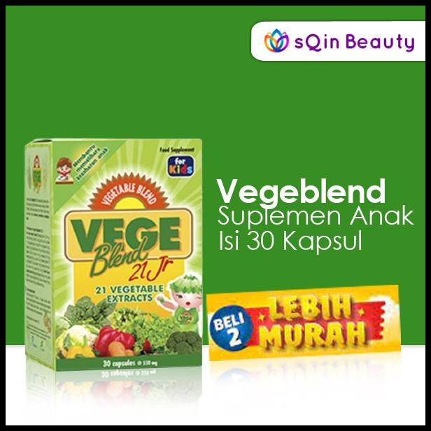 Jual Vegeblend 21 Junior Ekstrak 21 Jenis Sayuran Isi 30 Kapsul ...