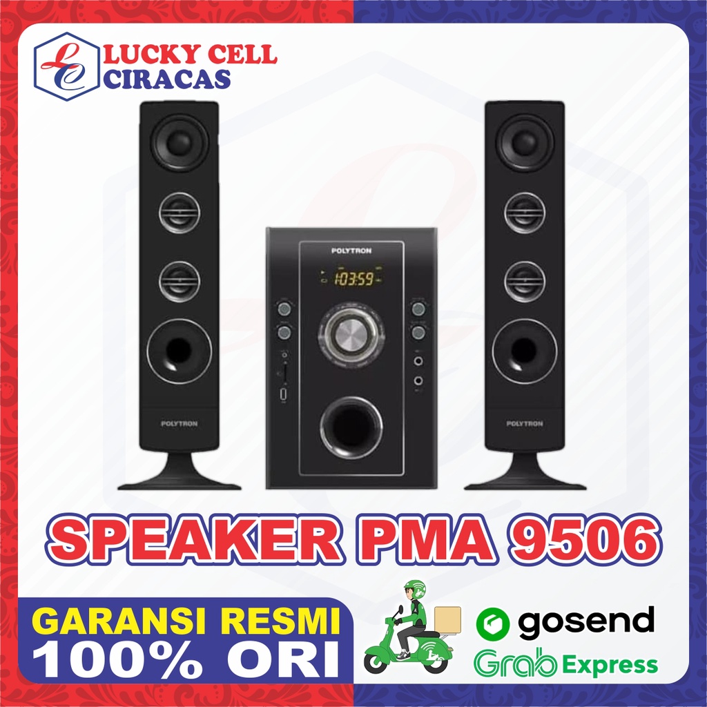 Jual Speaker Spiker Sound Bluetooth Polytron PMA 9506 Bergaransi Resmi | Shopee Indonesia