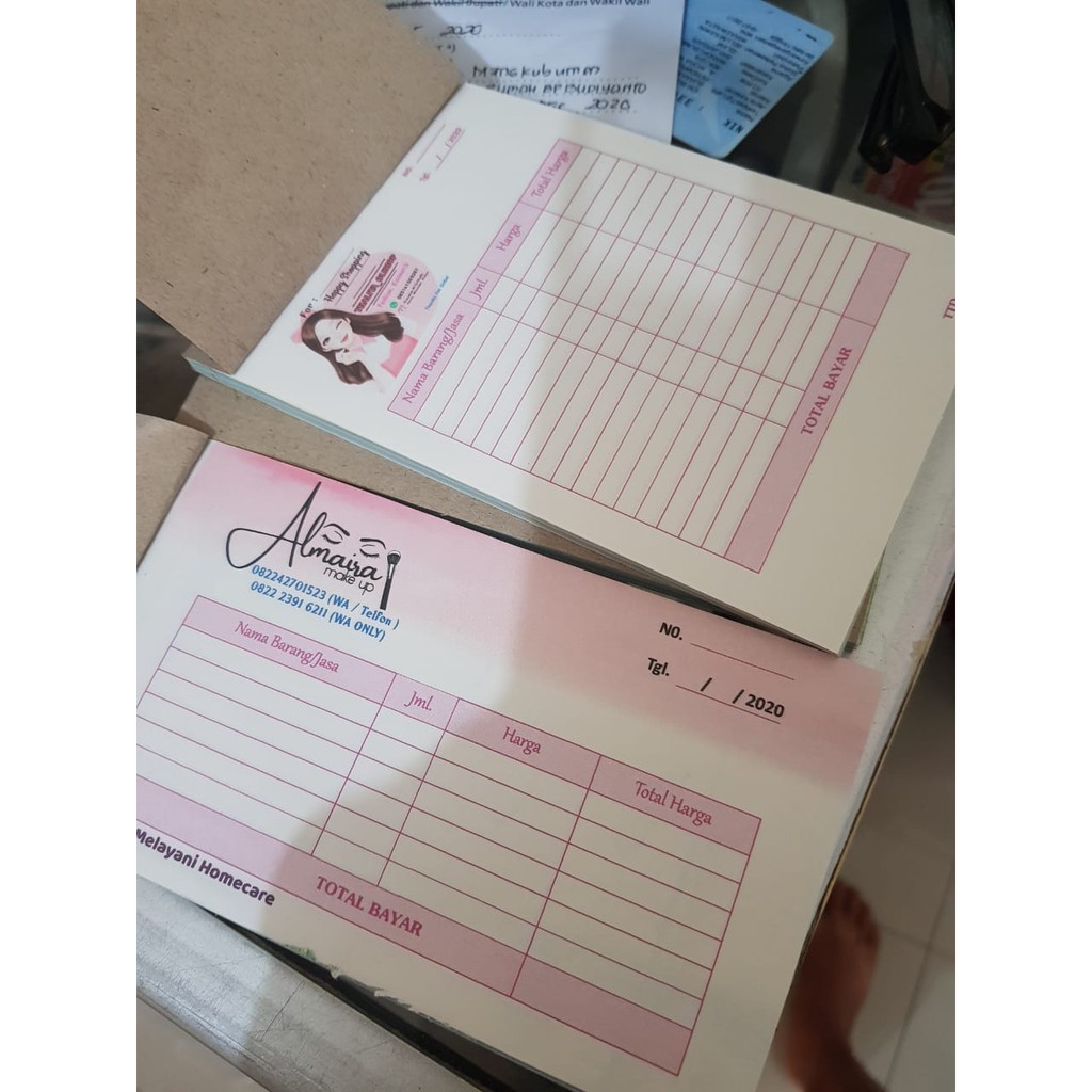 Jual Nota Olshop Full Colour (Ecer) | Shopee Indonesia